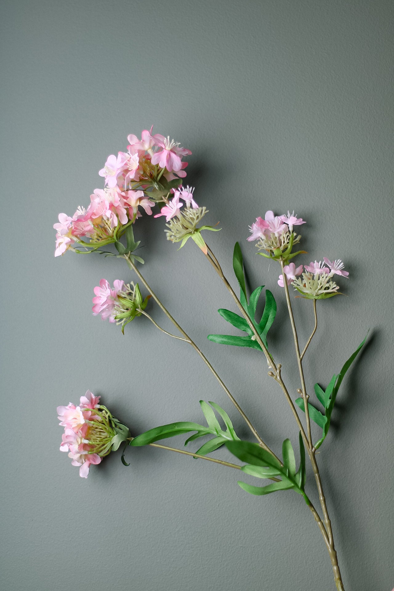 Pink Mini Wild Flower Spray – Ivy Grey Interiors