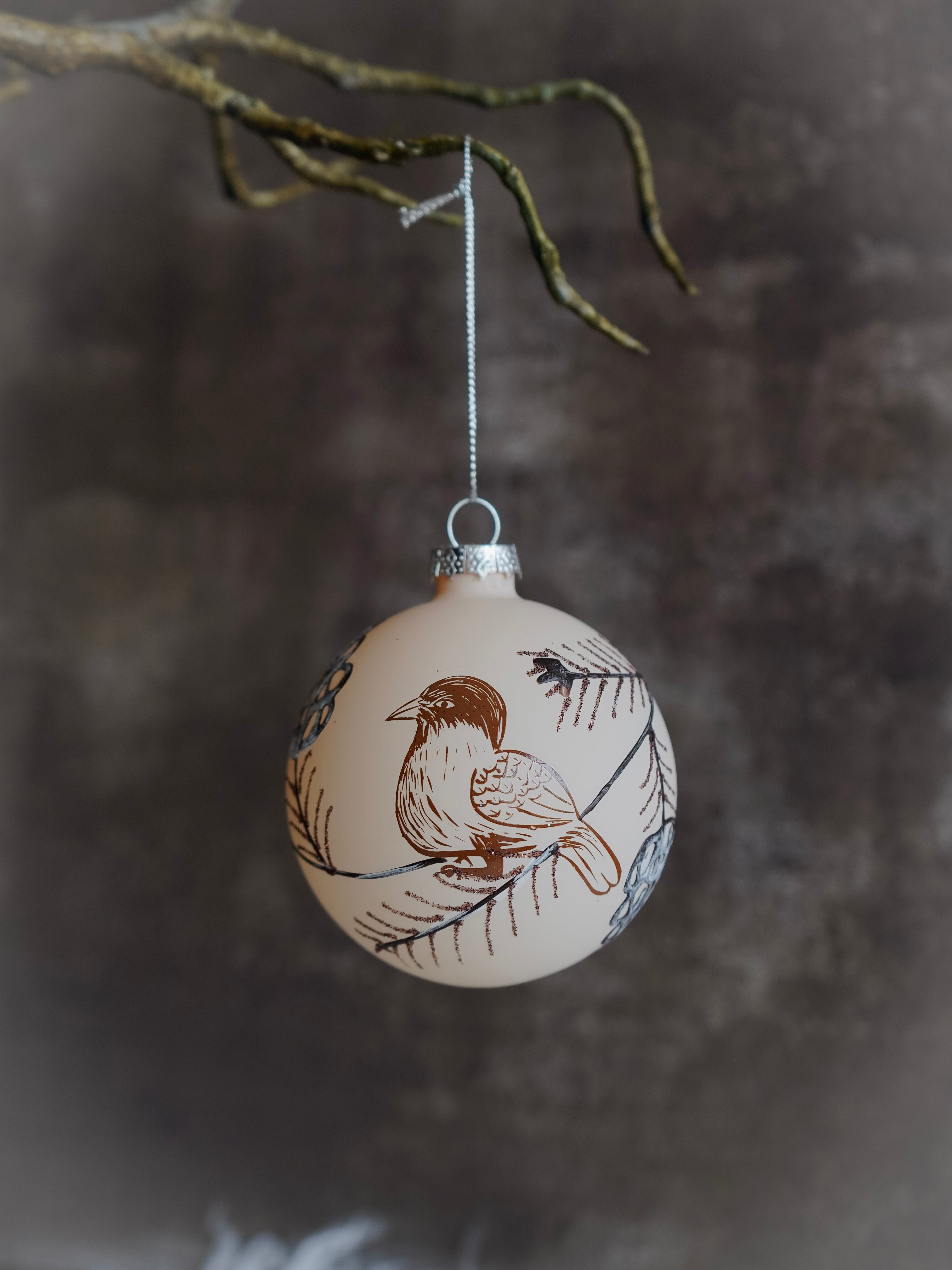 Partridge Christmas Tree Decoration - Ivy Grey Interiors