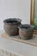 Vintage Pie Crust Plant Pot Planter - Ivy Grey Interiors